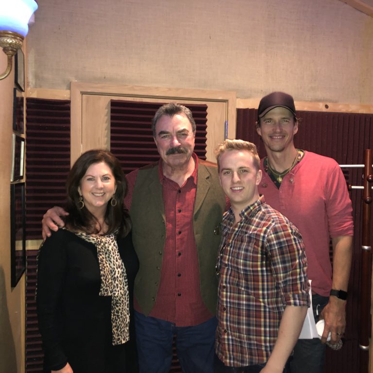 Tom Selleck Records Documentary at The Sound Palace - The Sound Palace